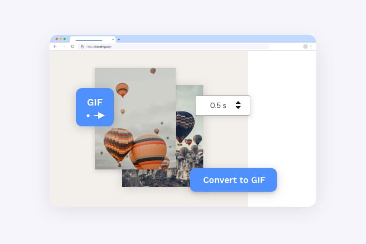 How to make an animated GIF